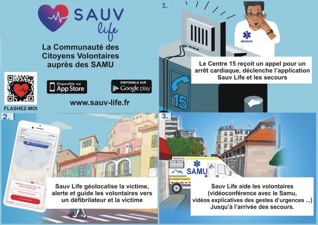 GROUPE BSL Sécurité | Sauv’Life l’appli qui sauve des vies