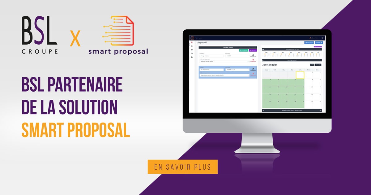 Groupe BSL Sécurité|Pionnier Smart Proposal : solution commerciale 3en1